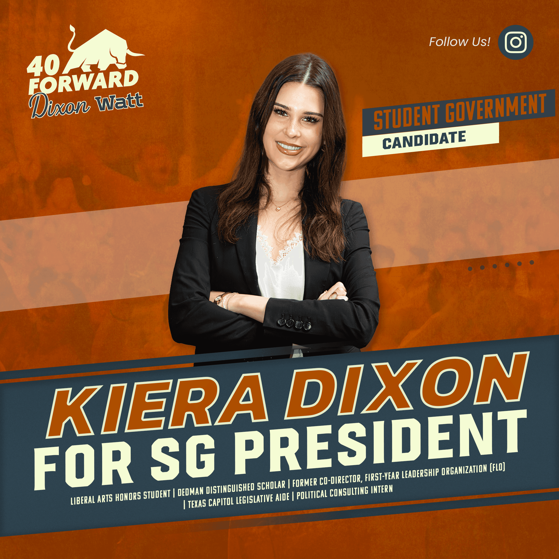 Dixon Watt — 40 Forward | UT Student Government